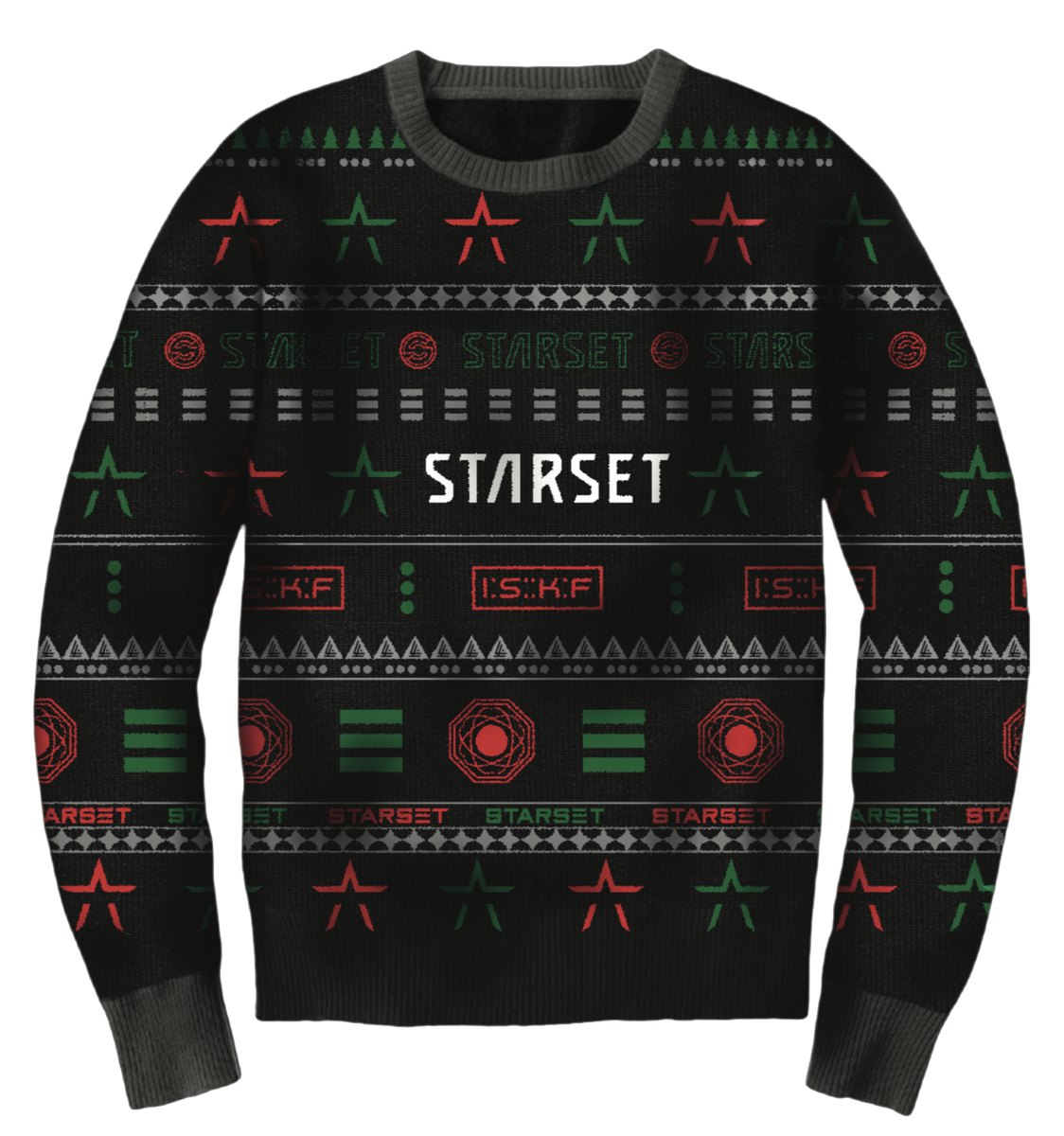 **LIMITED EDITION** STARSET PREMIUM HOLIDAY SWEATER – STARSET Merchandise