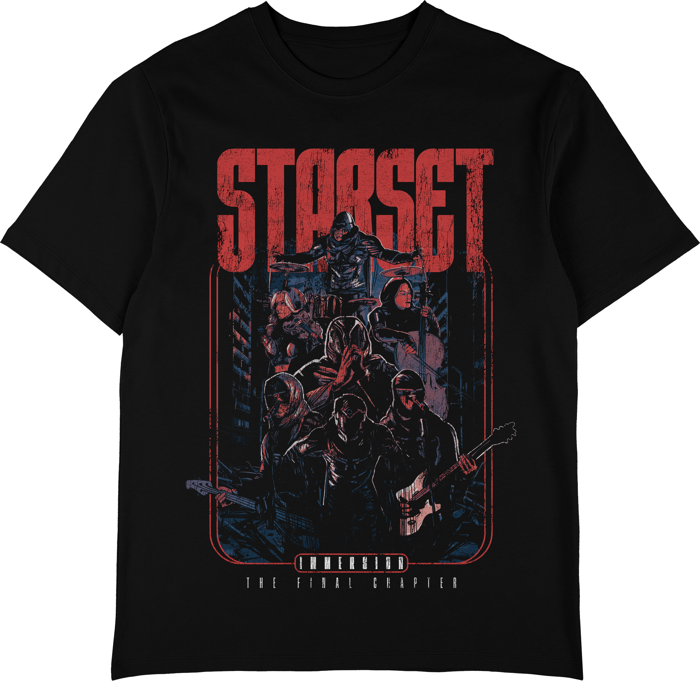 UK|EU IMMERSION BAND TOUR TEE – STARSET Merchandise